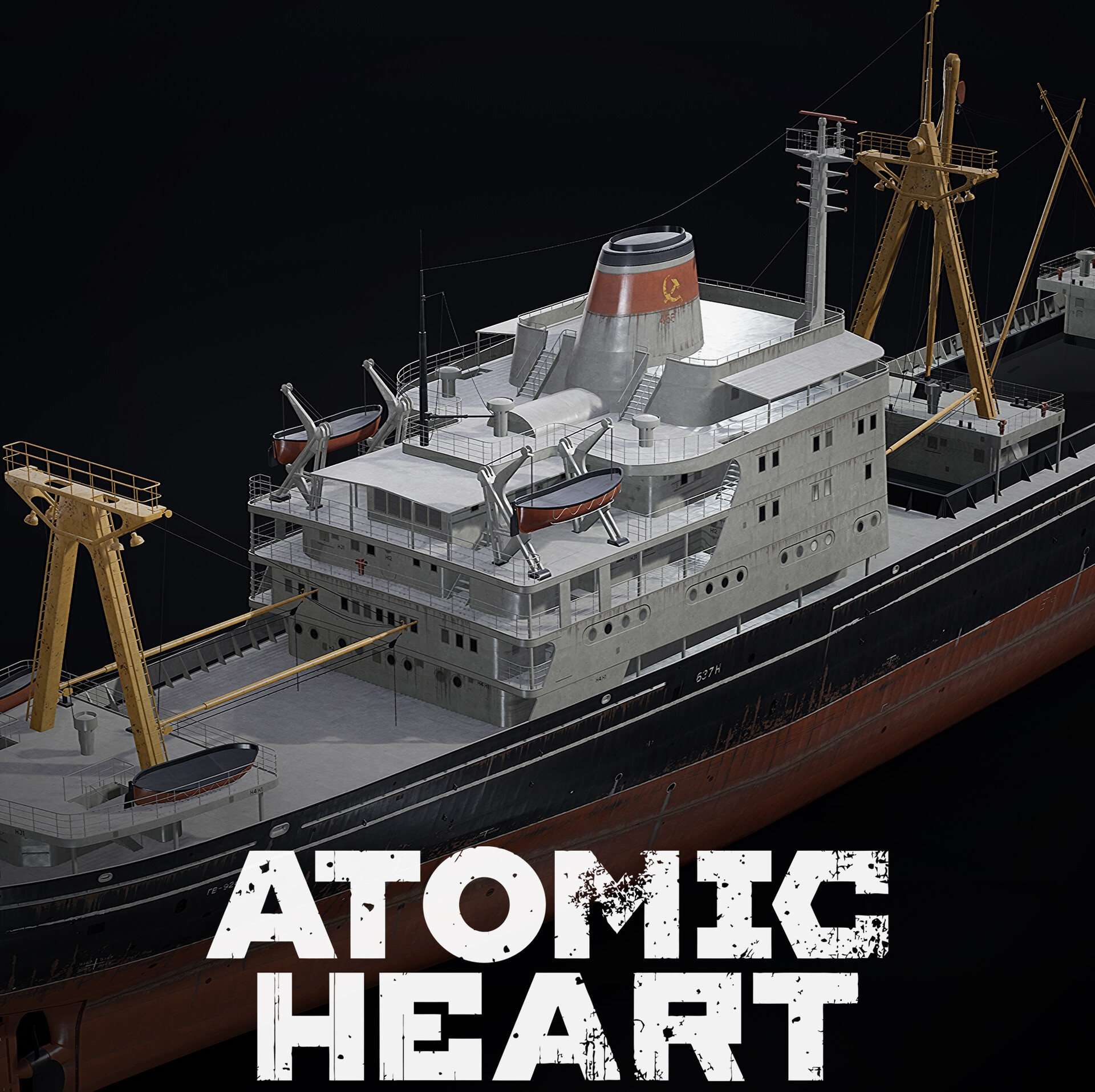 ArtStation - Cargo ship