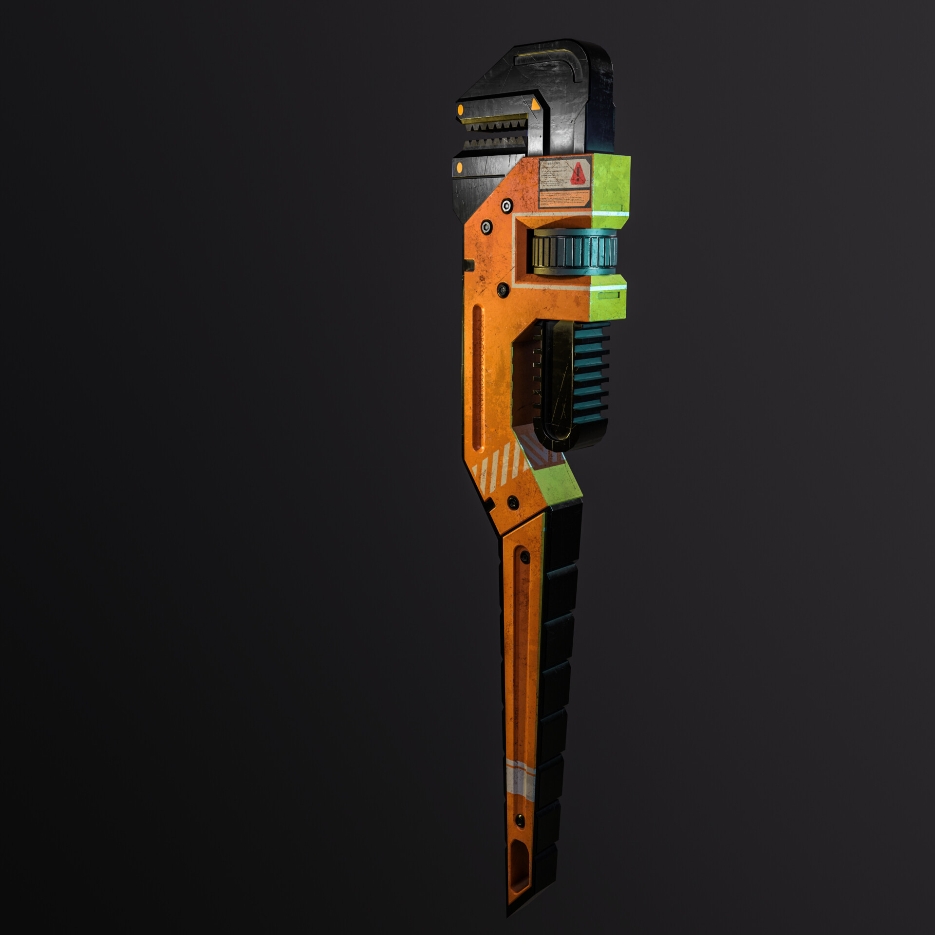 ArtStation - Pipe Wrench