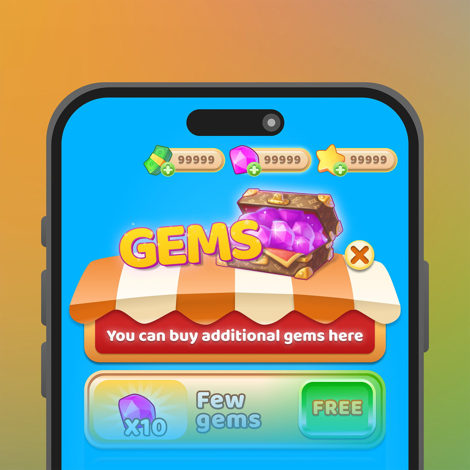 ArtStation - UI Section of the game store