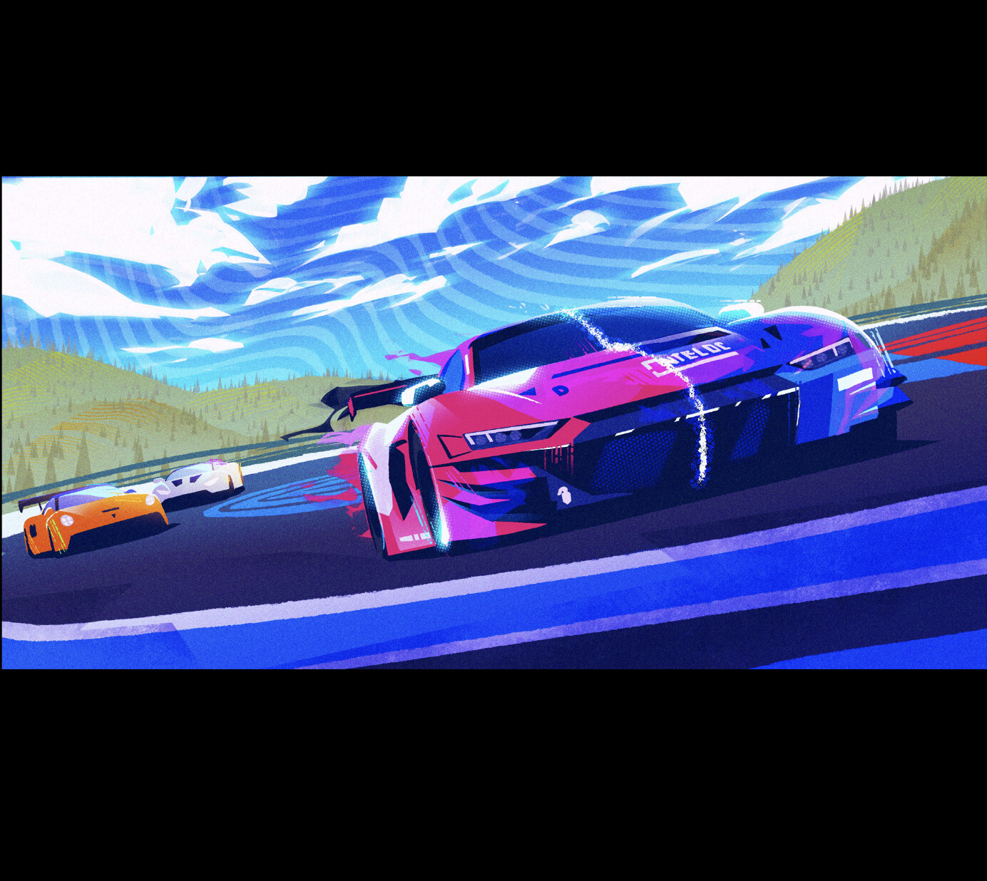 ArtStation - Graphic for ITB Esports