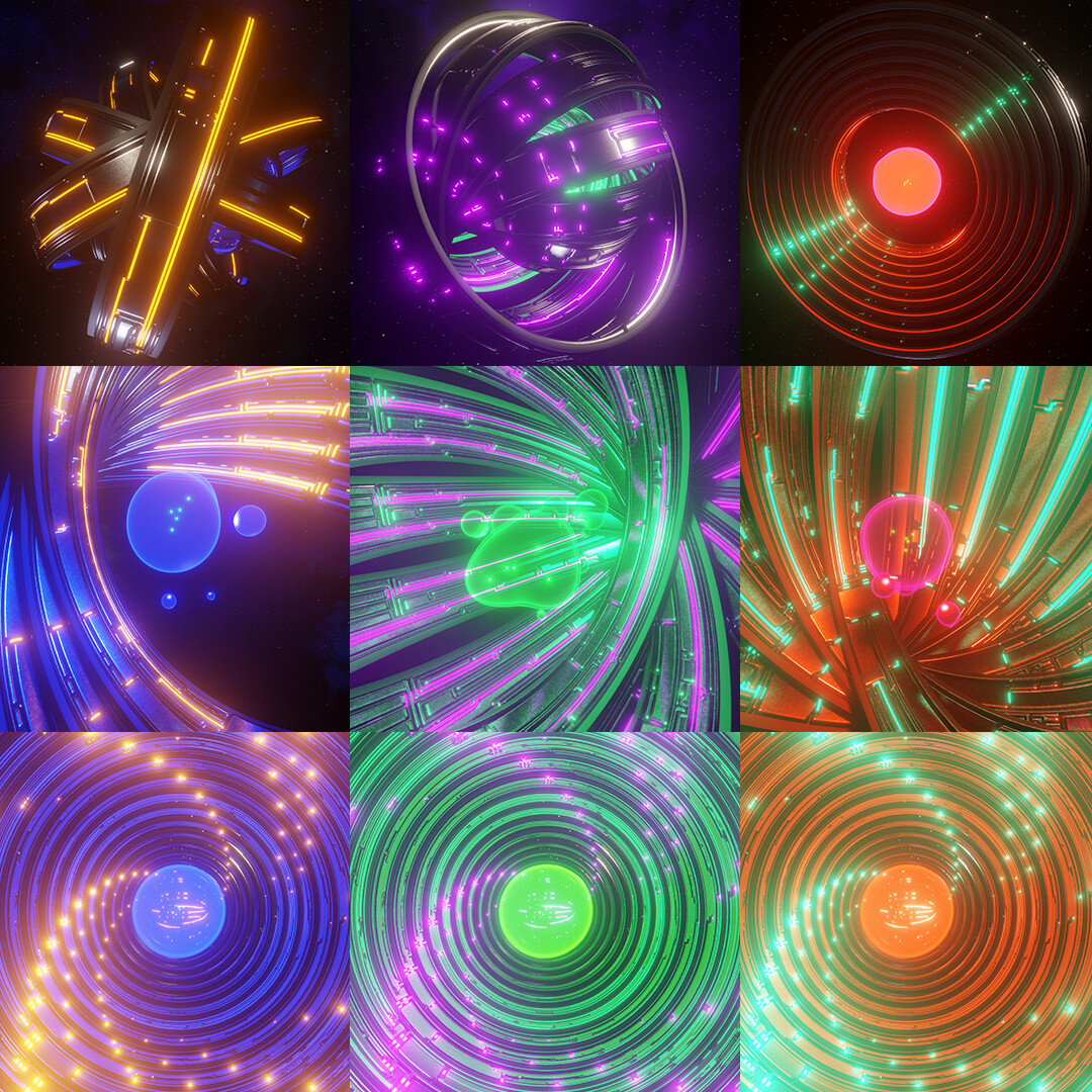 ArtStation - Cosmic Flubber Loops