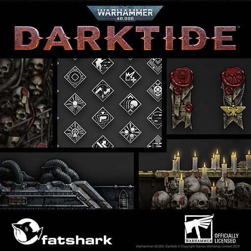 ArtStation - Warhammer 40.000: Darktide - UI Art
