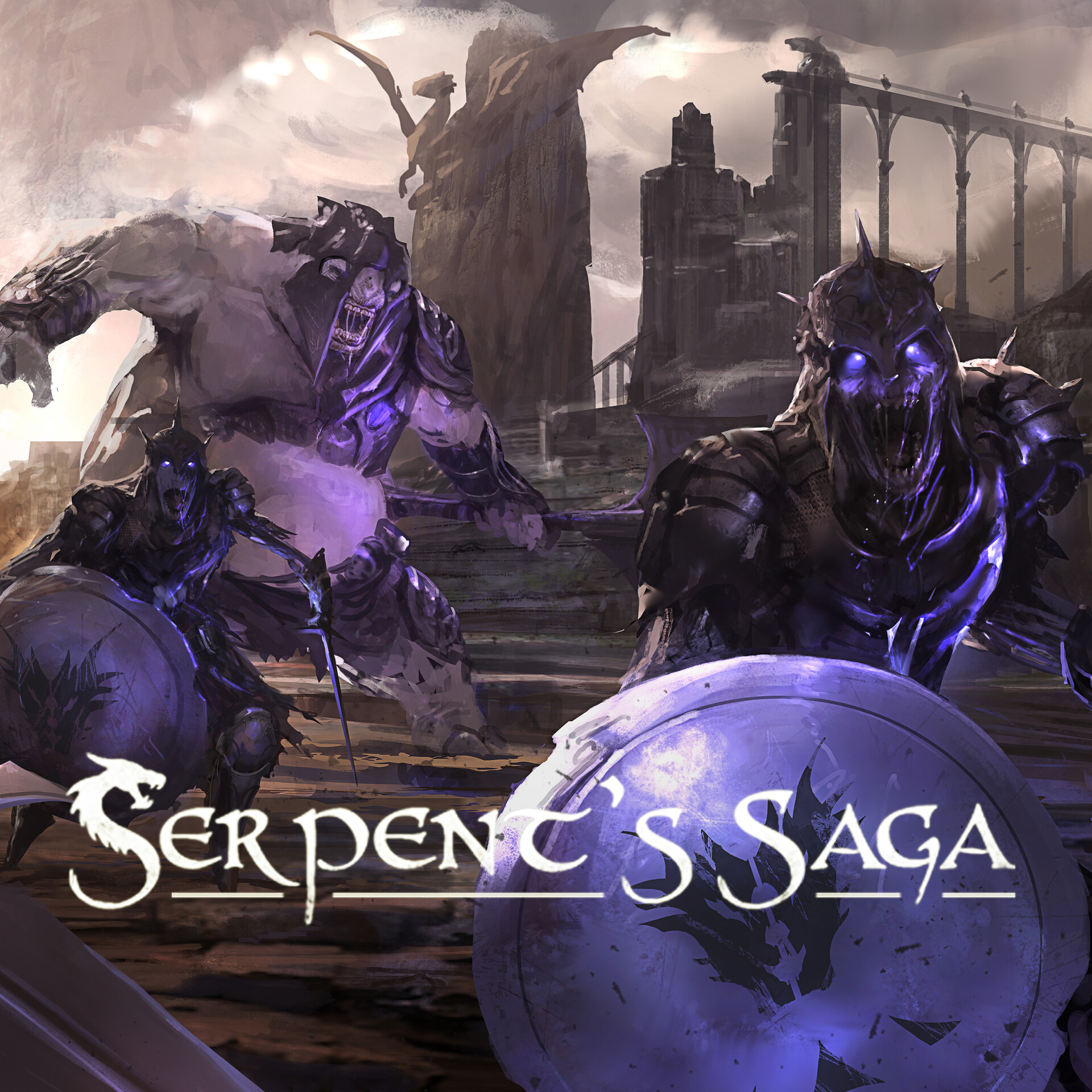 ArtStation - Serpents Saga battle stage concepts