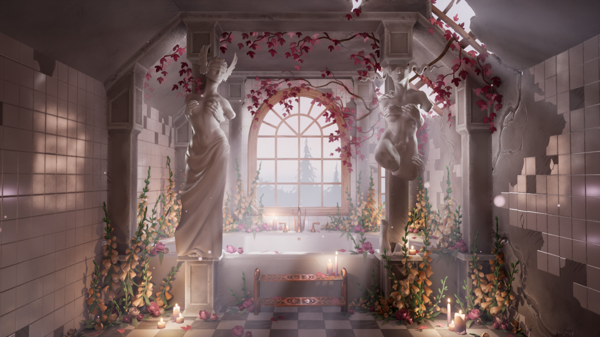 ArtStation - Just a regular bathroom