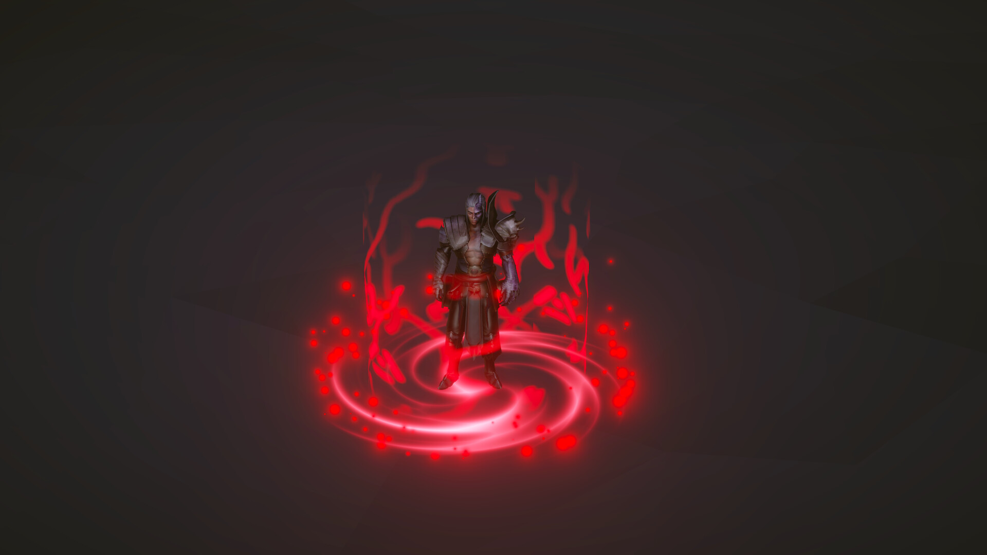 ArtStation - FANTASY CHARACTER PLATFORM SPAWN VFX