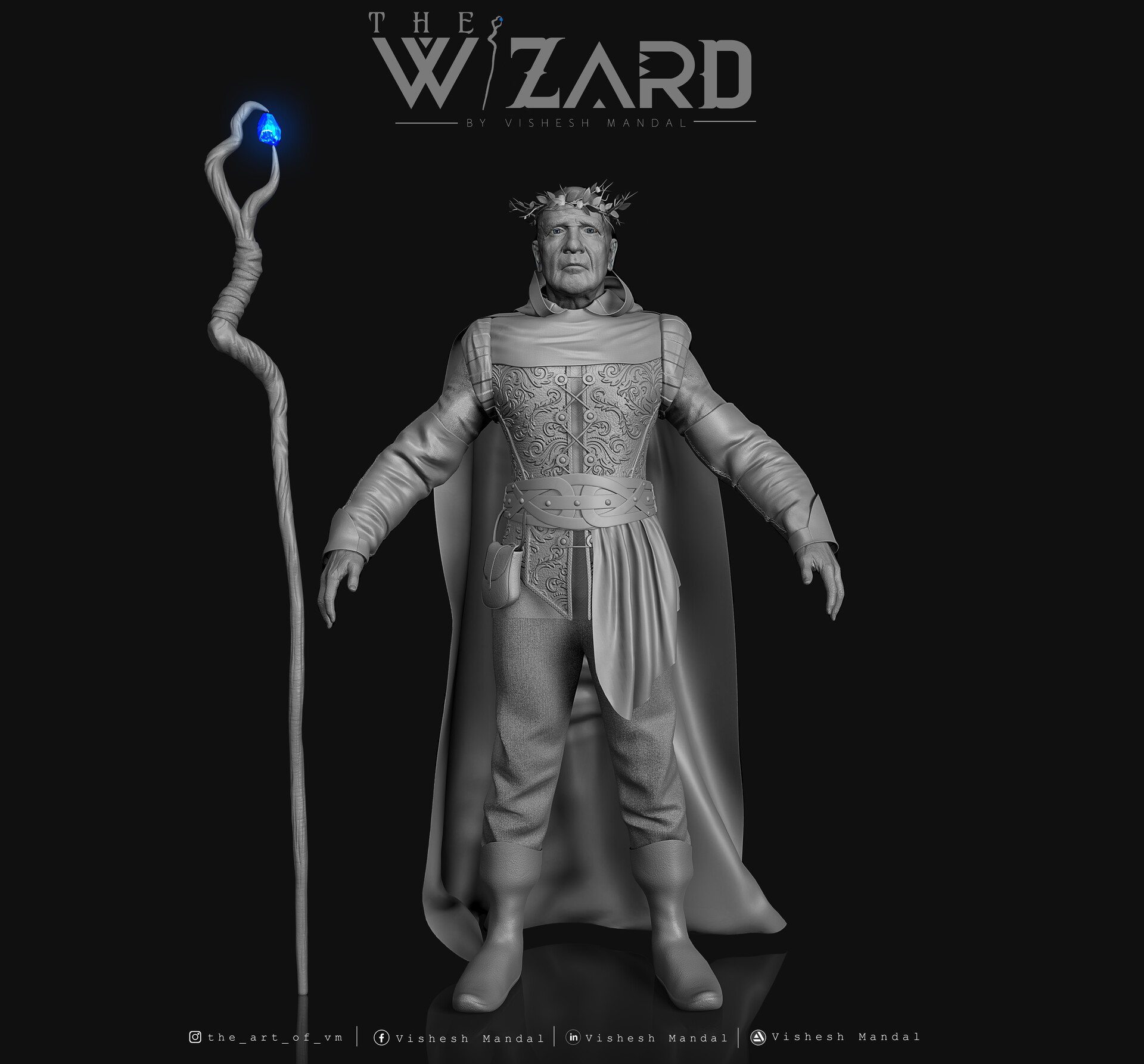 ArtStation - W.I.P - THE WIZARD II Concept Art