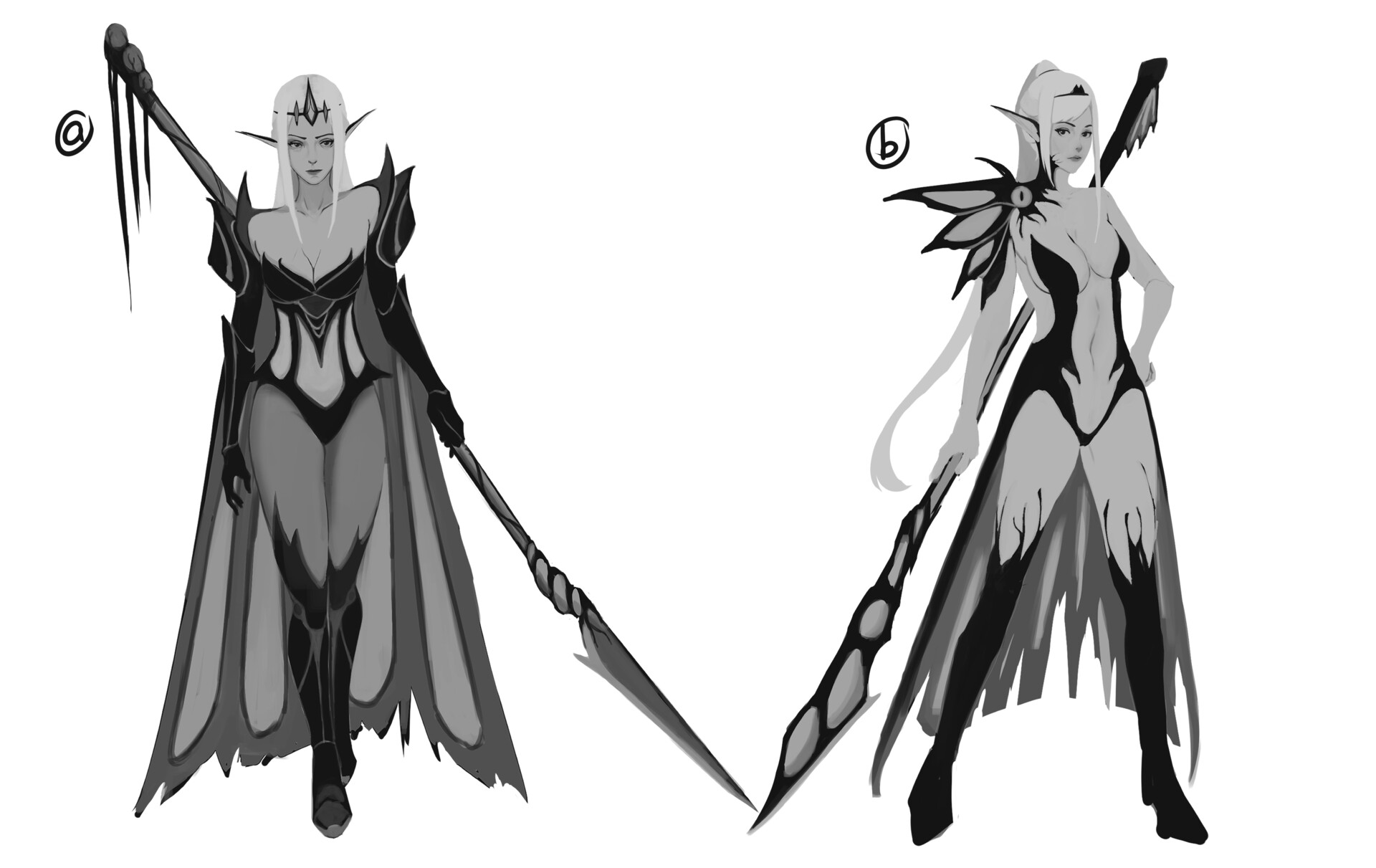 ArtStation - Project: Ennoia Char#2 "The Queen of Blight"