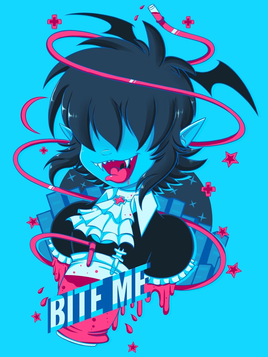 ArtStation - Vampire- Brand Development