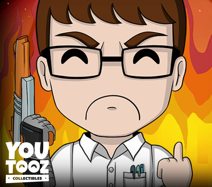 ArtStation - Angry Video Game Nerd - Concept Art - YouTooz