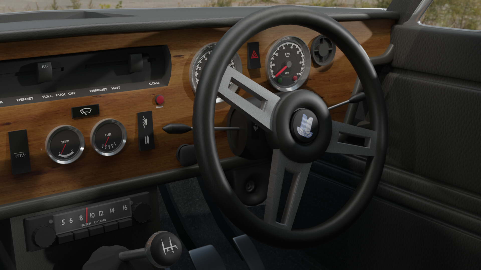 ArtStation - Triumph GT6 MKIII Interior