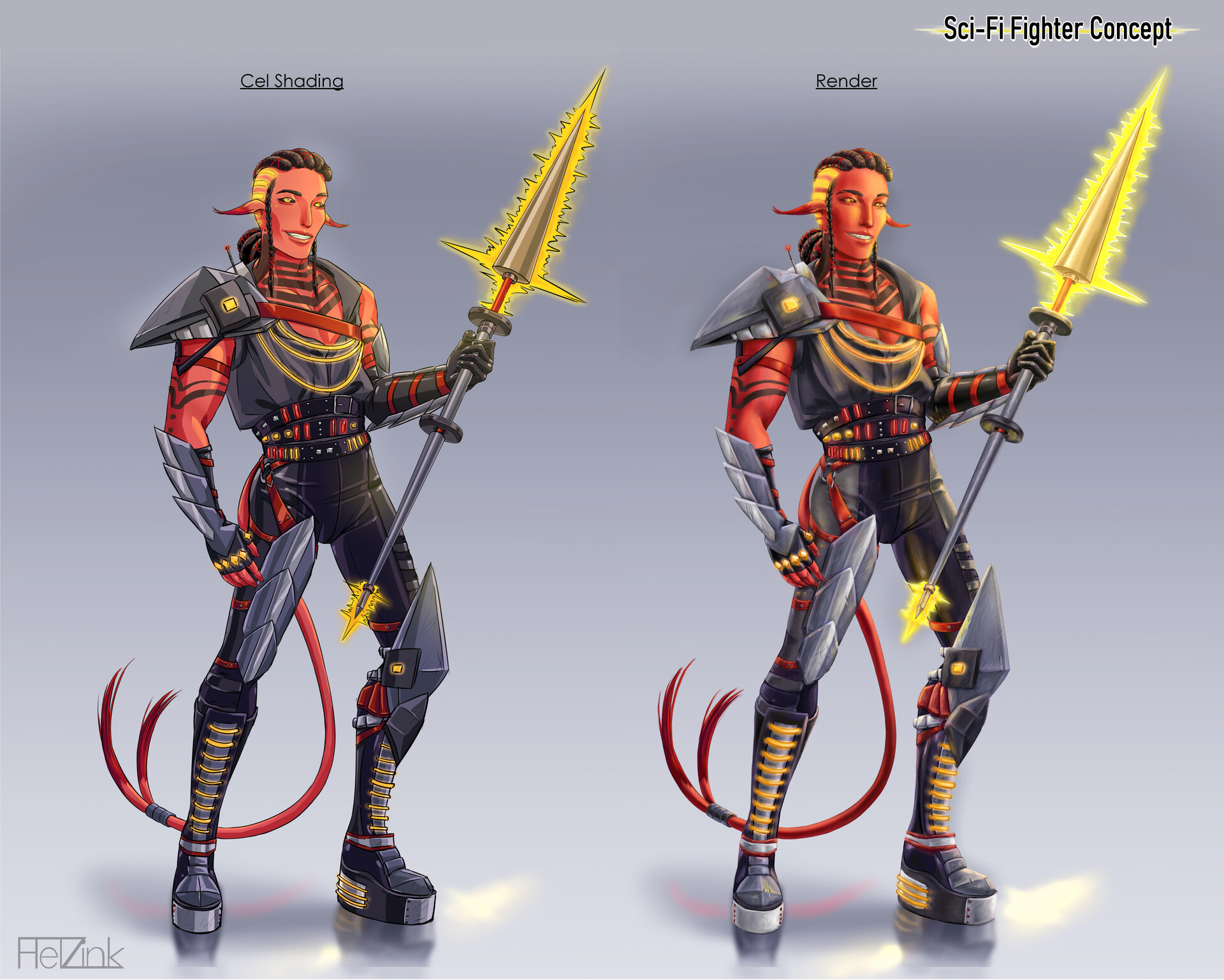 ArtStation - Sci-Fi Fighter Concept