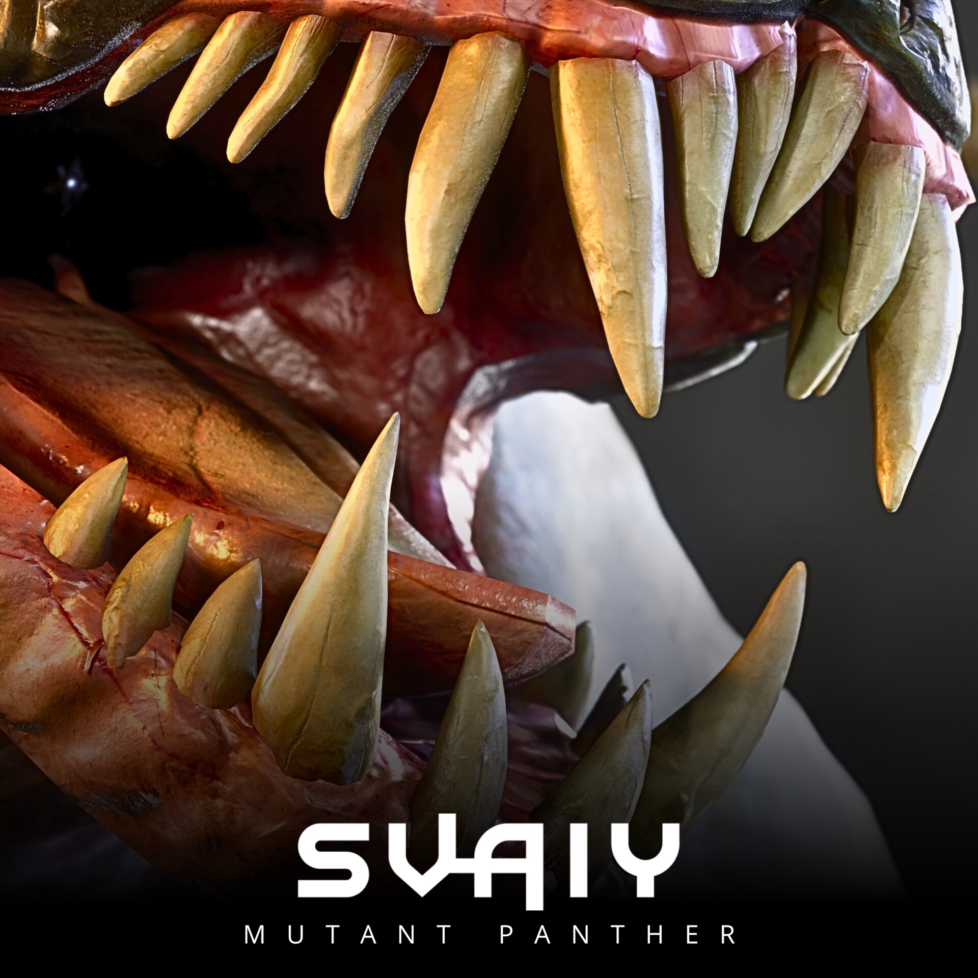 ArtStation - MUTANT PANTHER | 3D CHARACTER