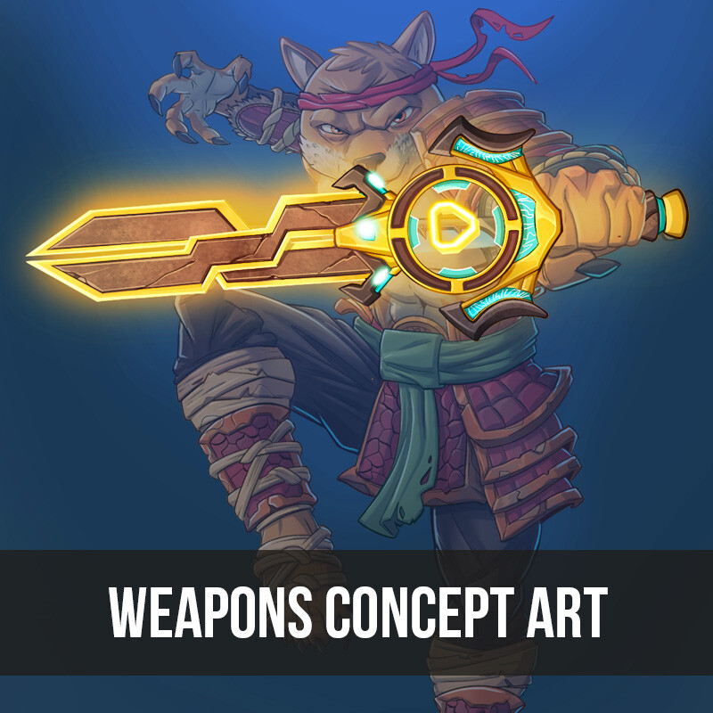 ArtStation - Futuristic Weapons Concept art