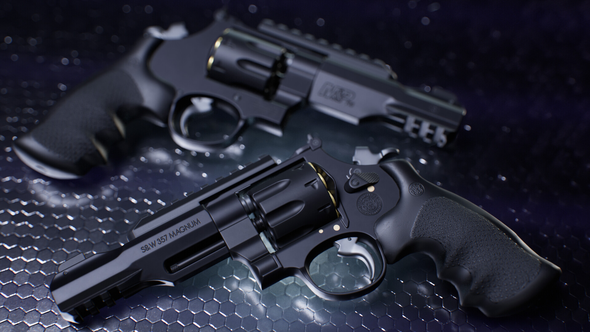 ArtStation - S&W R8 Revolver