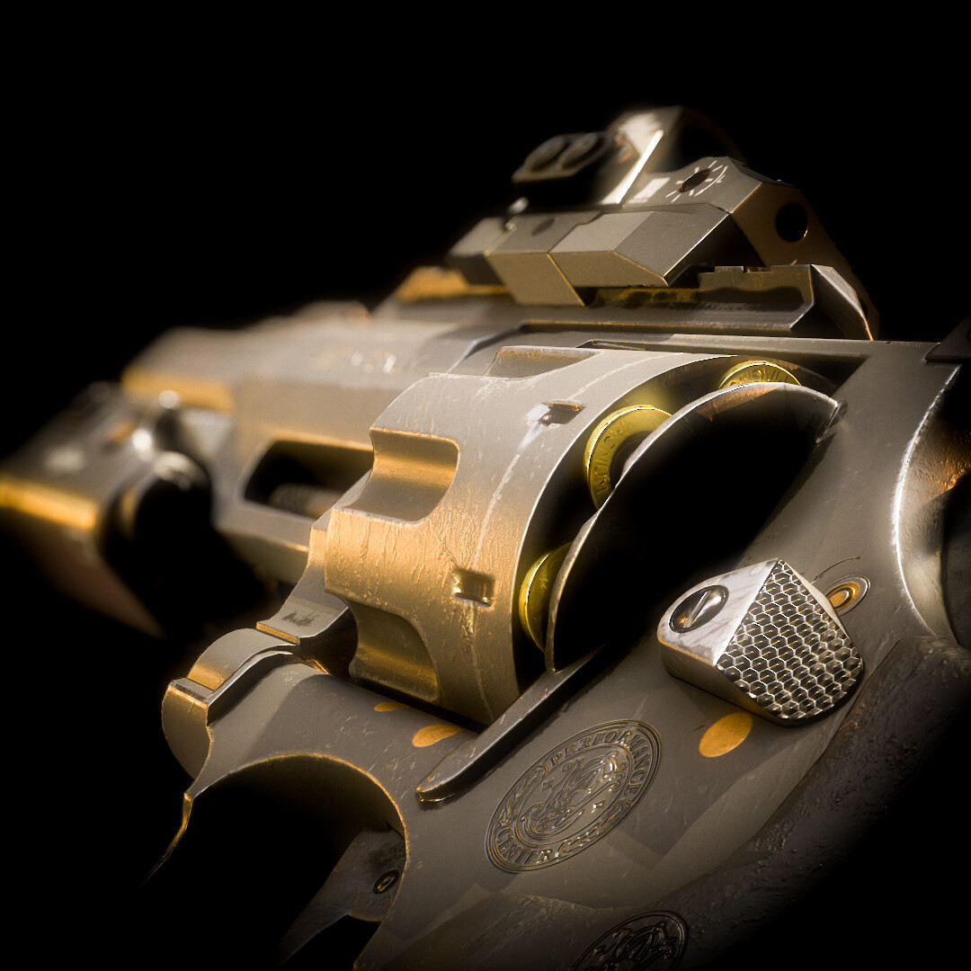 ArtStation - Revolver For Video Games