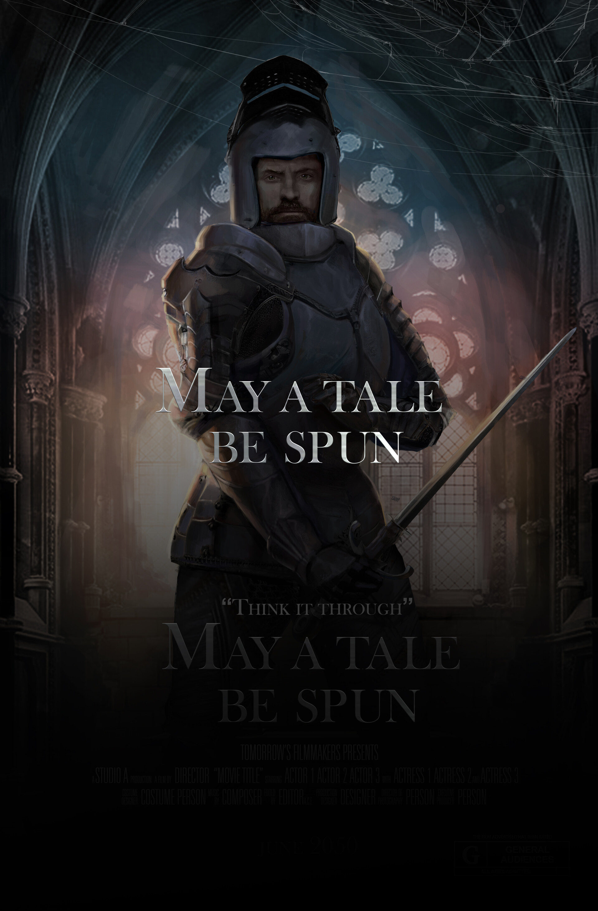 ArtStation - MAY A TALE BE SPUN - The Survivor (Poster)