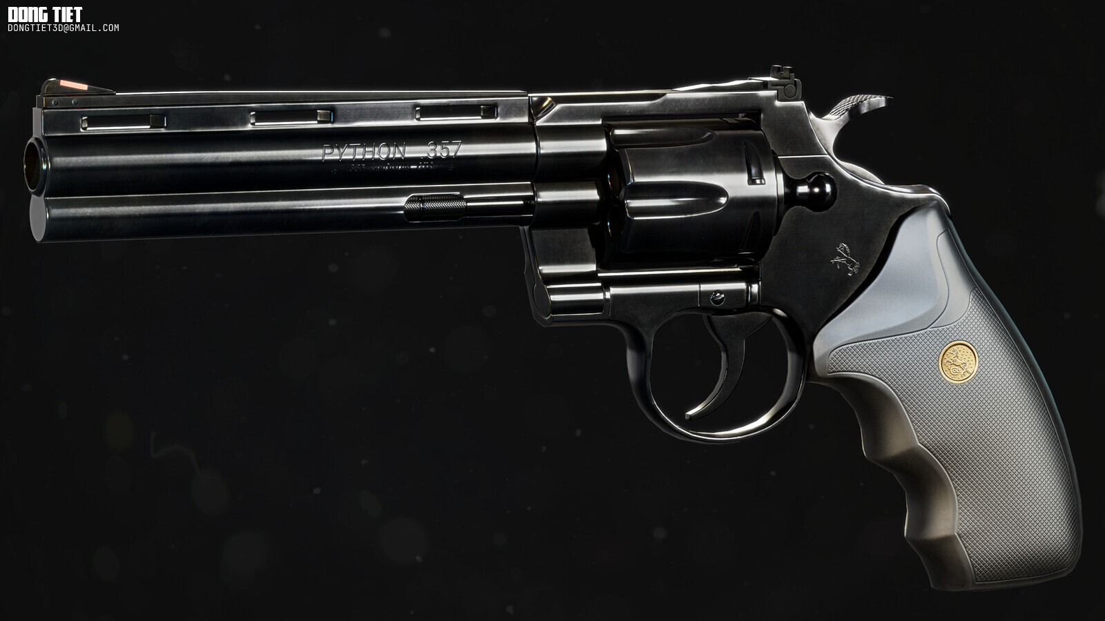 ArtStation - Colt Python .357