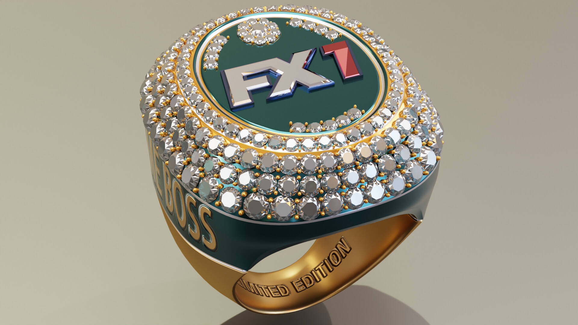 ArtStation - 3D Ring Modeling and Rendering