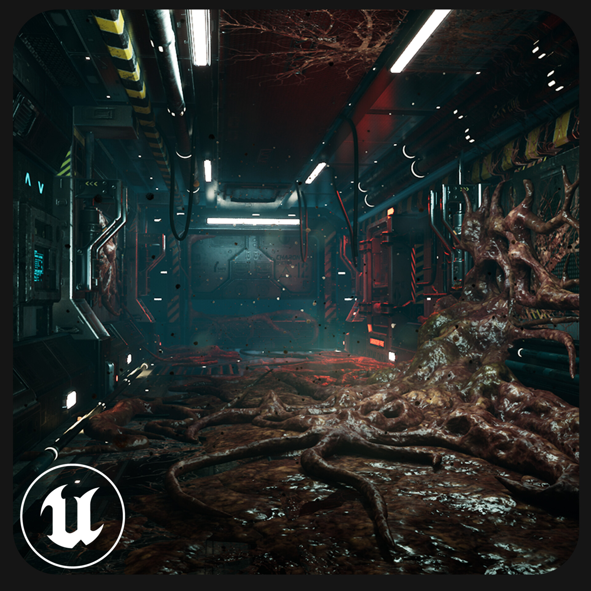 ArtStation - Sector Outbreak / Sci-Fi Scene