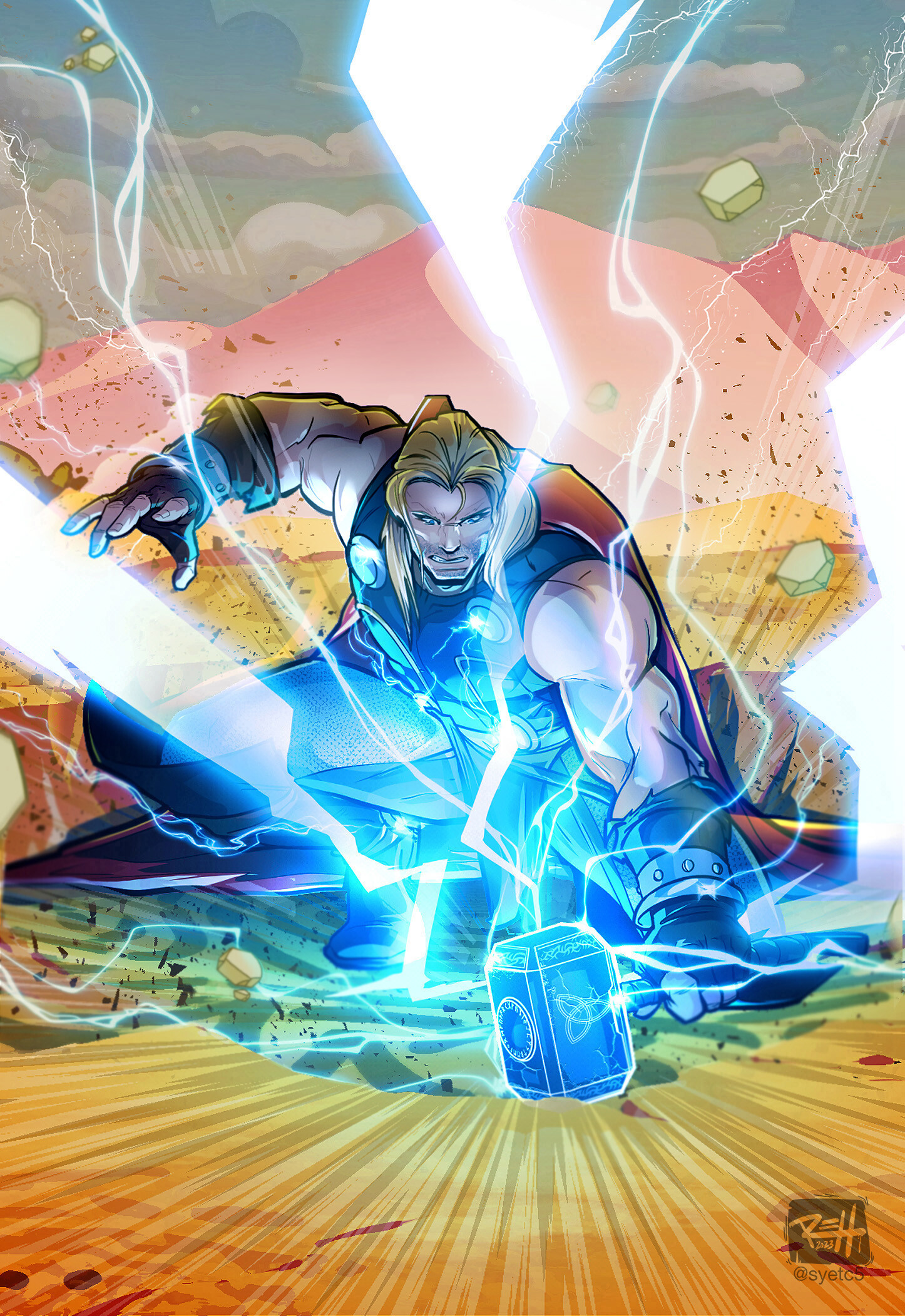 ArtStation - Mighty Thor