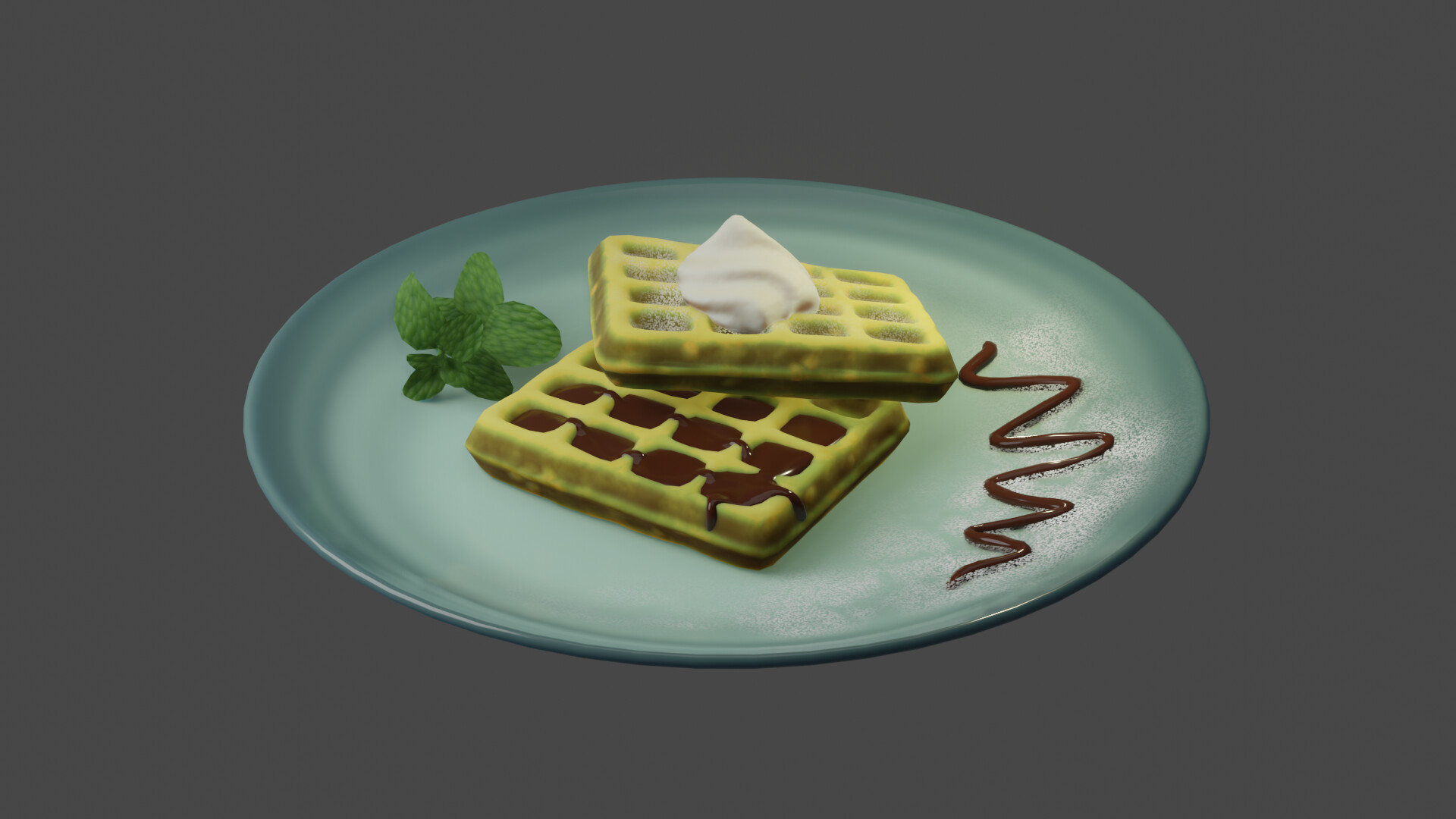 ArtStation - Belgian Waffle