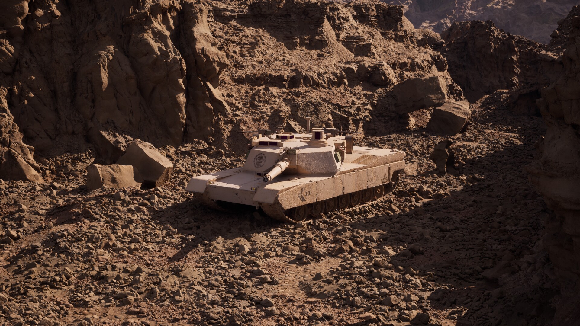 ArtStation - M1 Abrams Tank