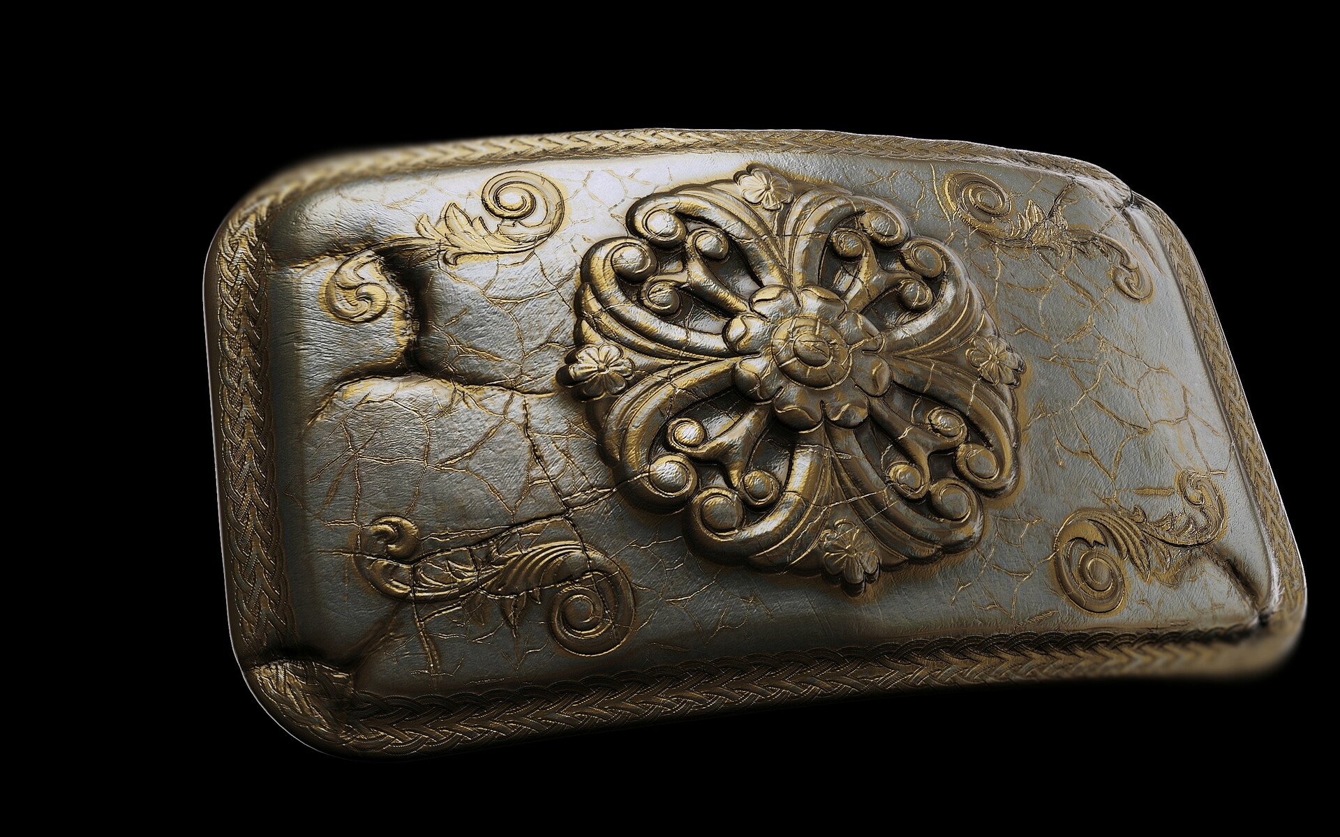 ArtStation - BELT BUCKLE GAME PROPS