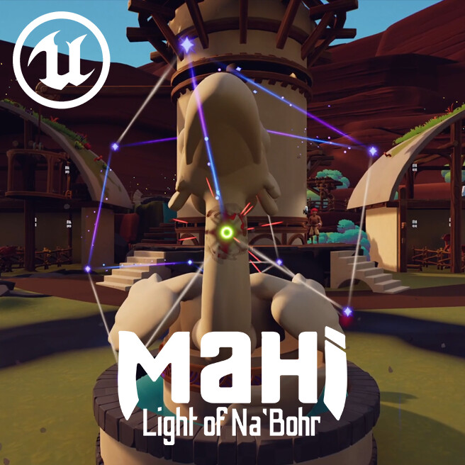 ArtStation - MAHI - Constellation puzzle VFX (Student project)