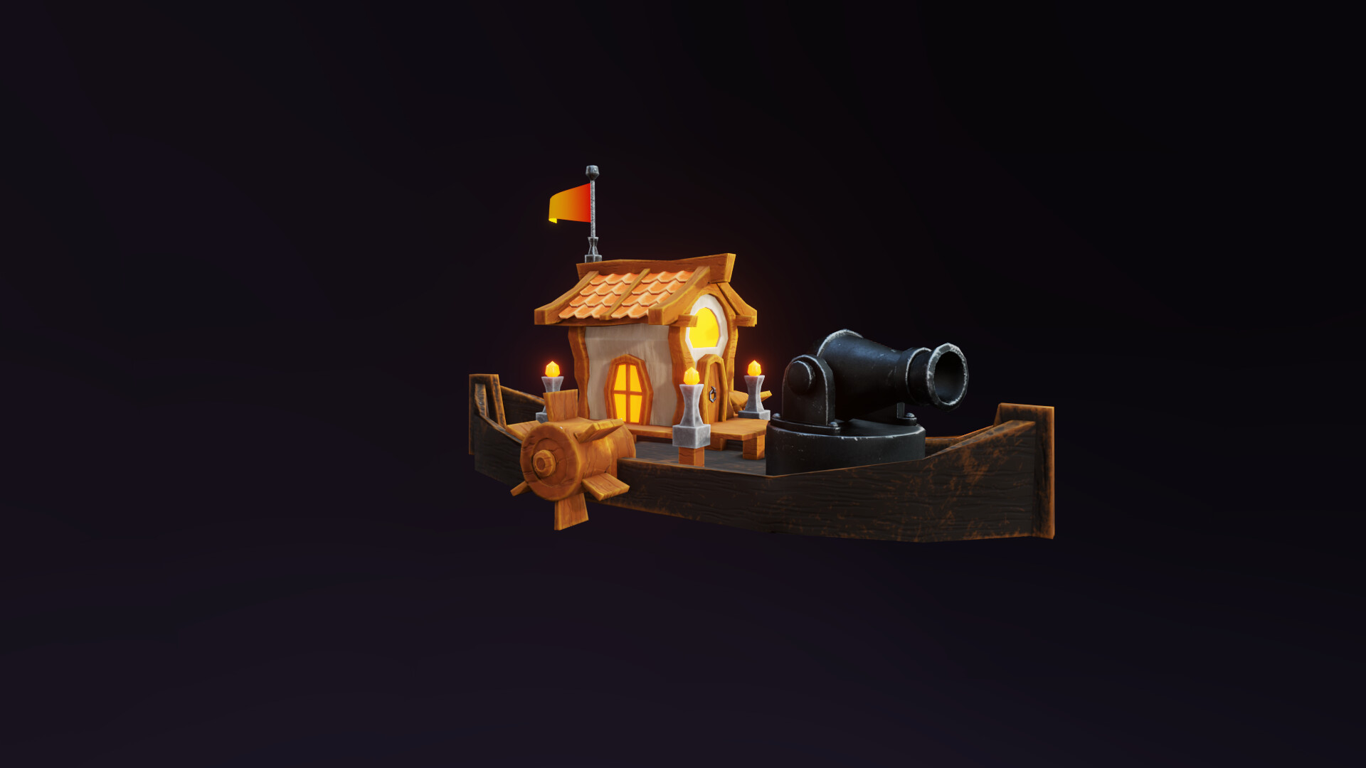 ArtStation - Gun Boat