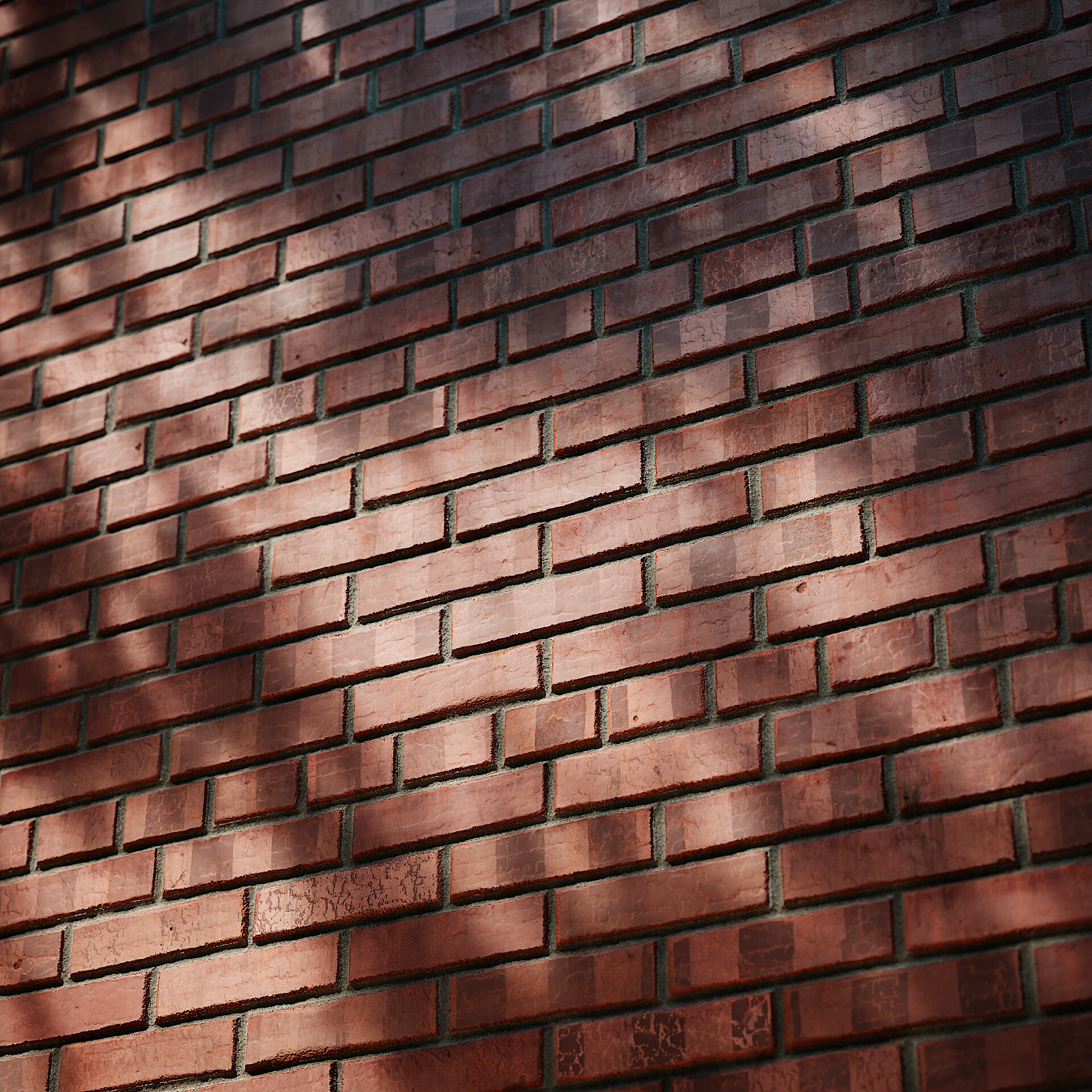 ArtStation - Modular Building Façade - Brick Material Breakdown