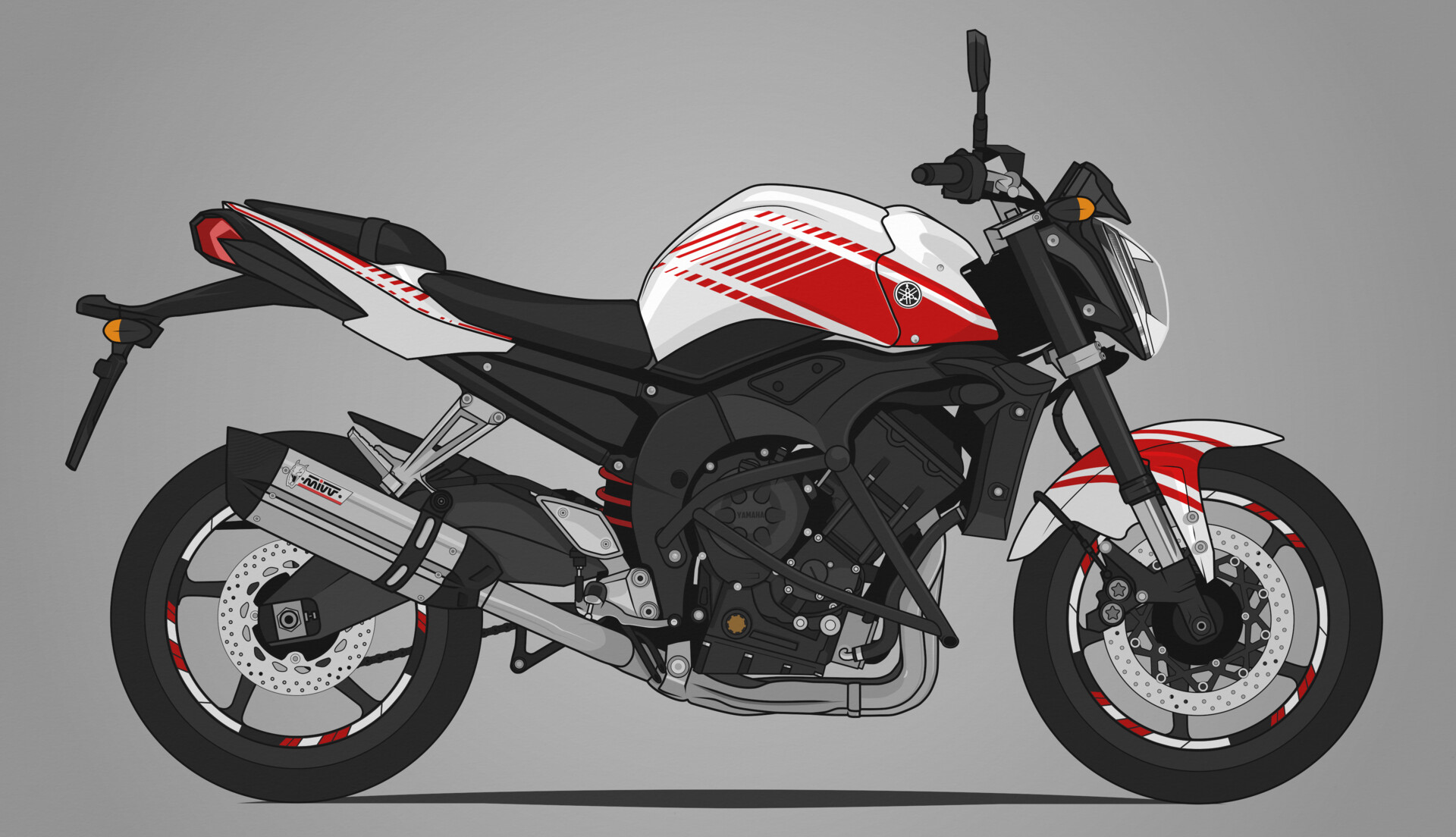 ArtStation - Yamaha FZ1