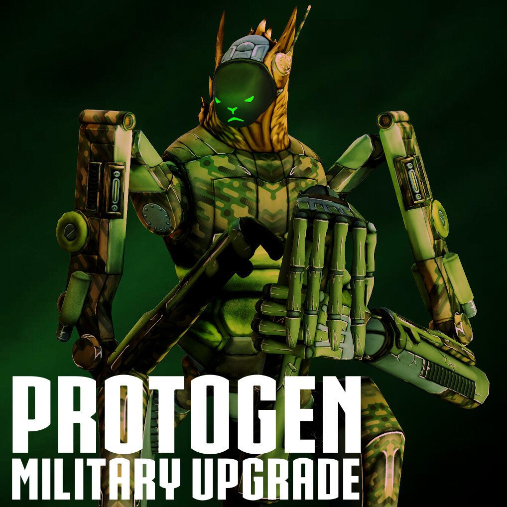 ArtStation - Protogen Military Upgrade