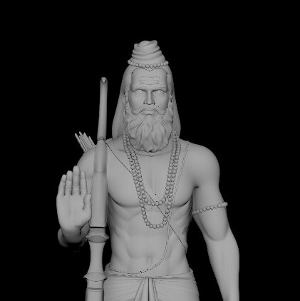 ArtStation - Lord Parshuram 3D model