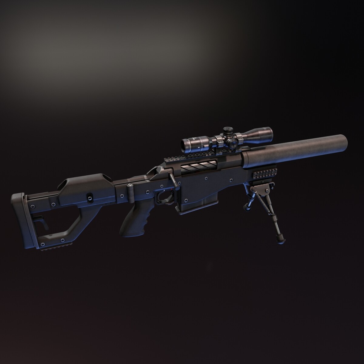 ArtStation - Truvelo AMRIS Anti-Material Rifle