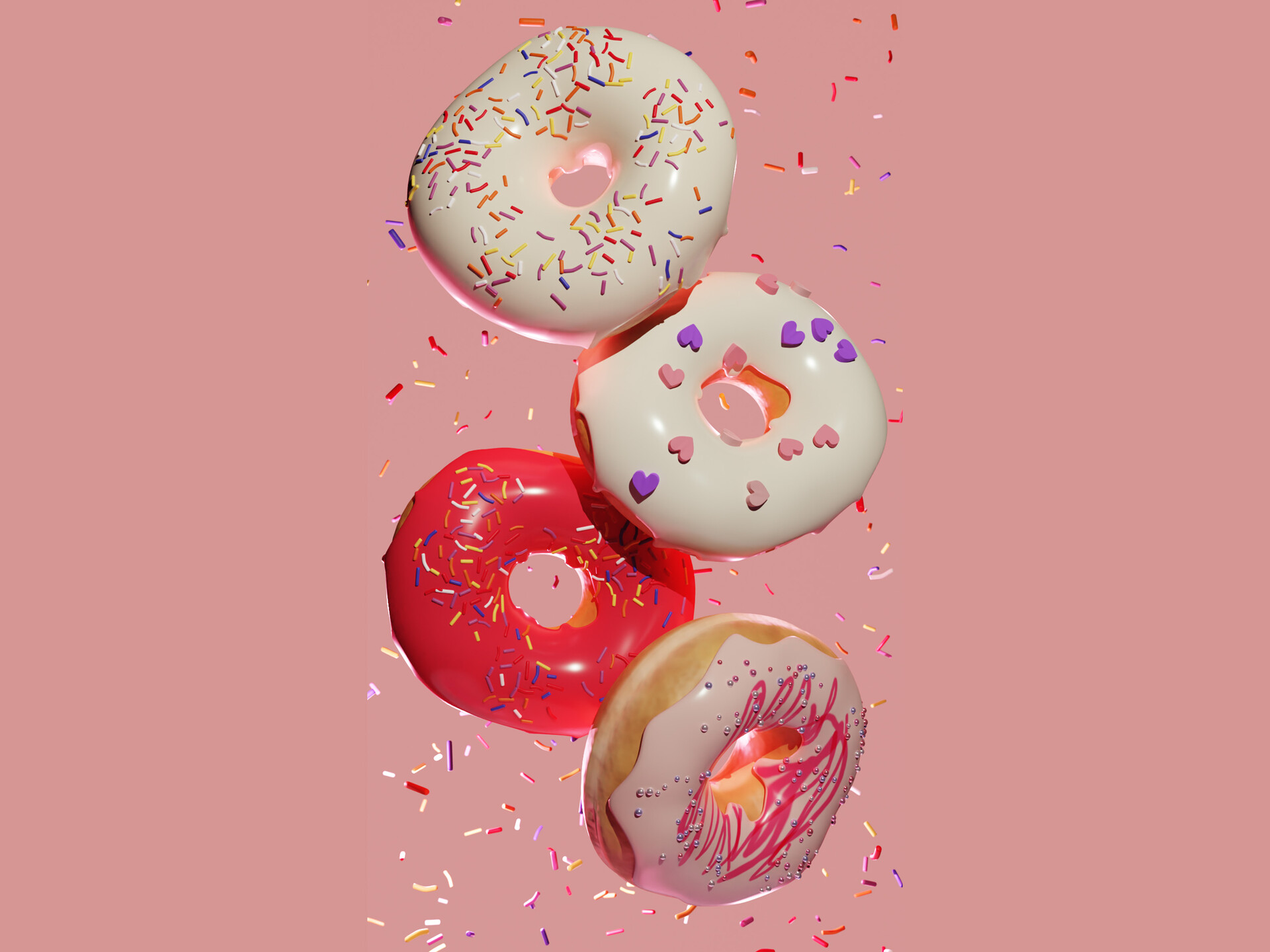 ArtStation - Stack o' Donuts