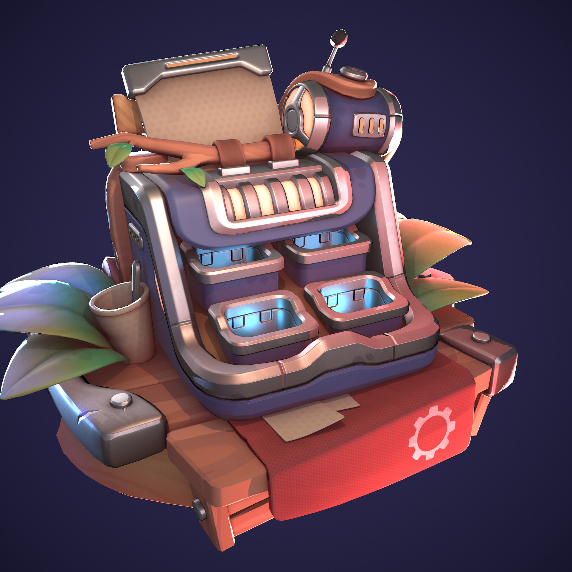 ArtStation - Explorer ToolBox - Stylized Props