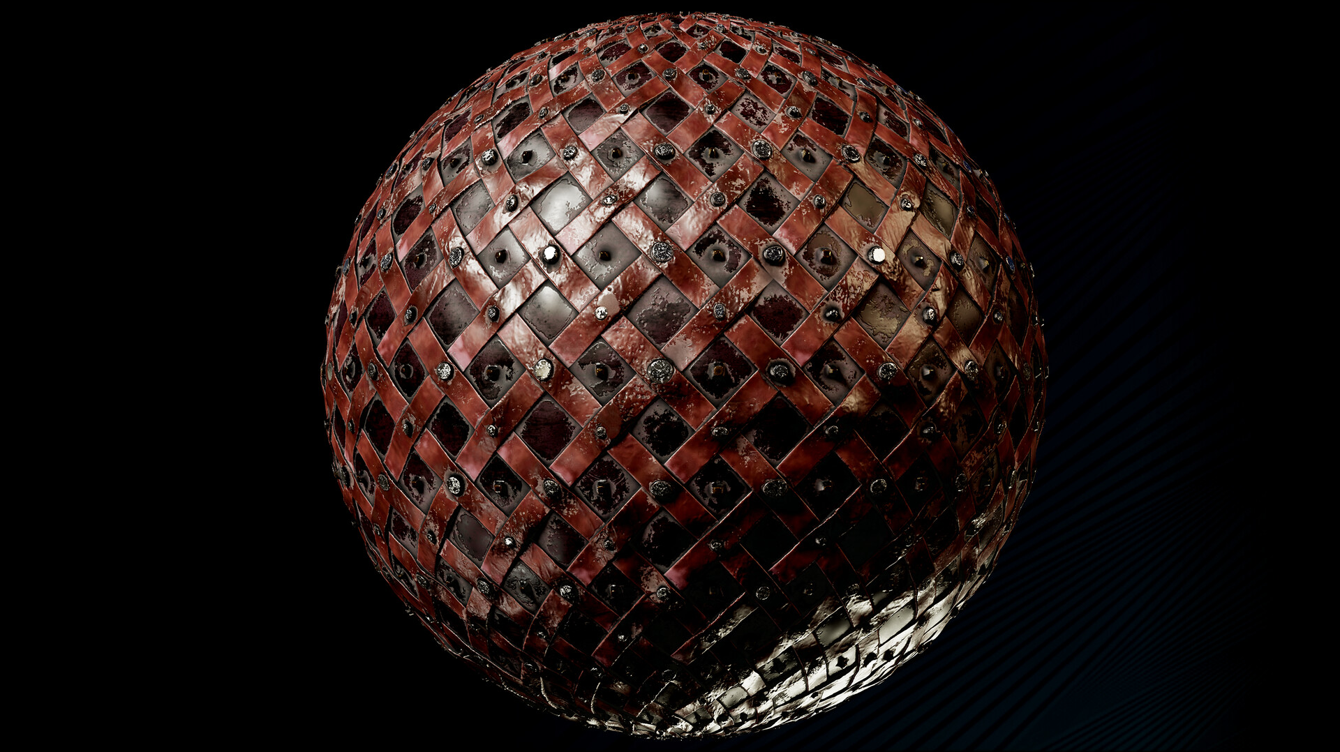 ArtStation - 5 Leather Armor Material - Vol.21 - 4K PBR Textures + SBS File