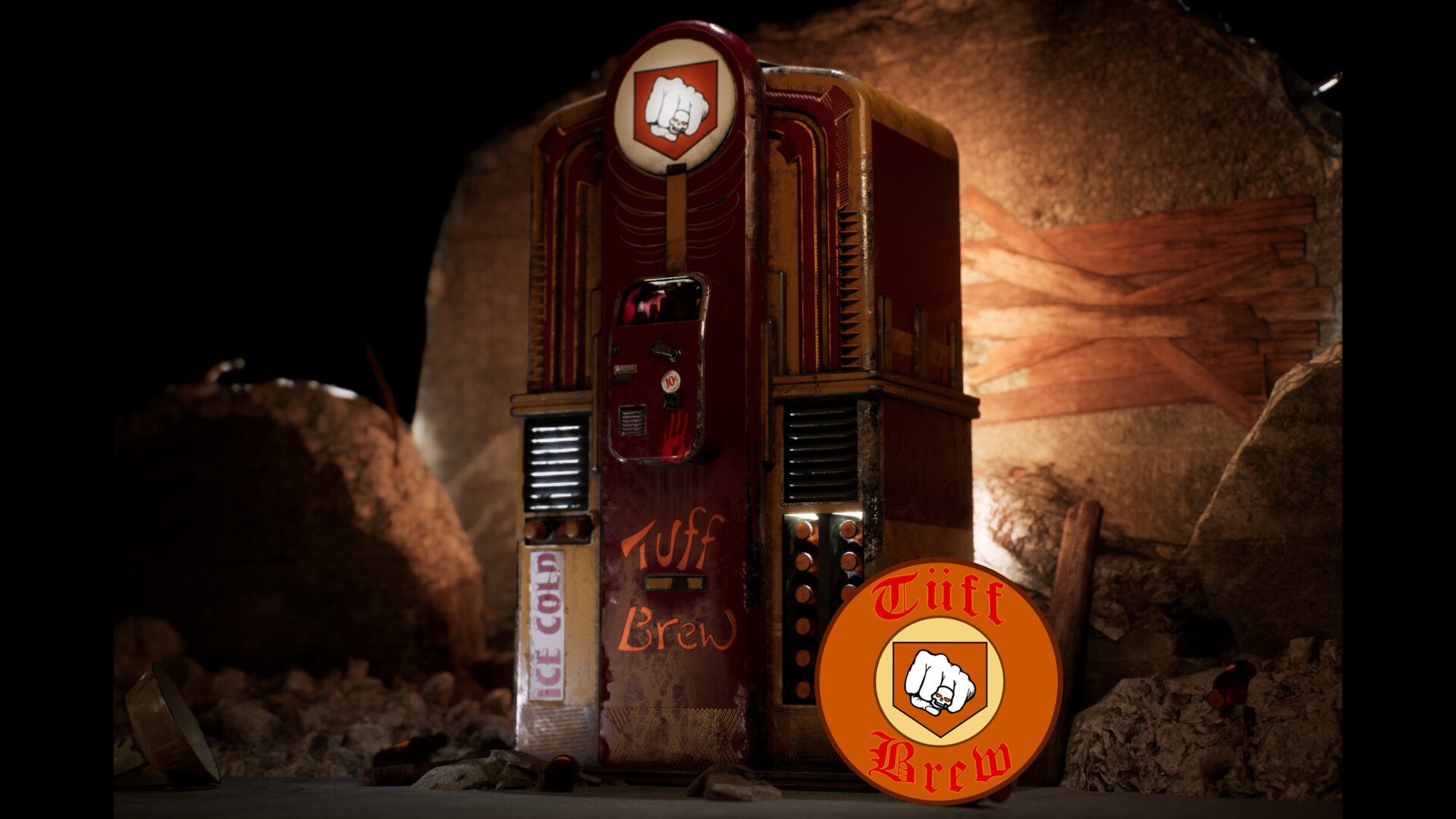 ArtStation - Tuff-Brew Perk Machine