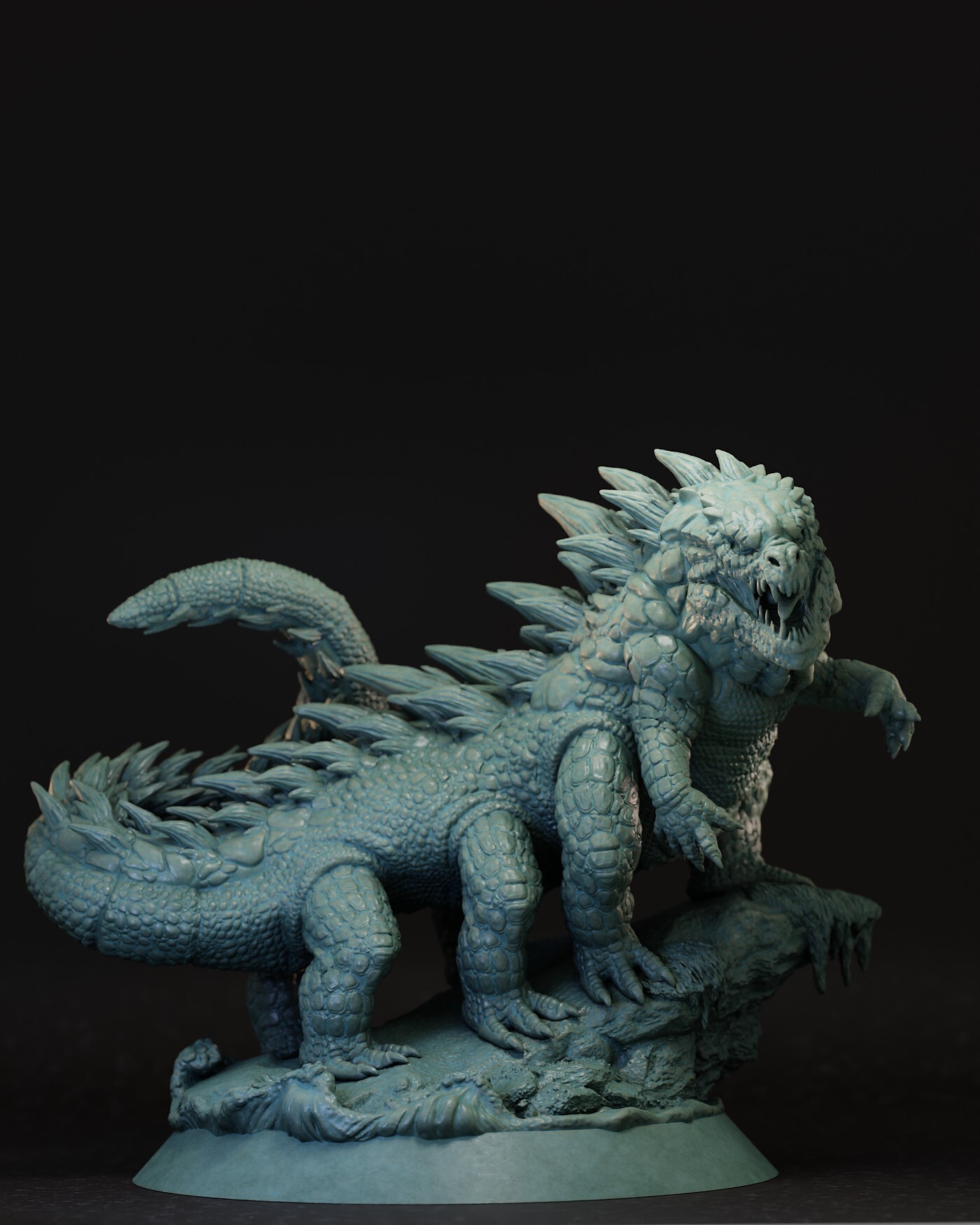 ArtStation - Basilisk - Miniature