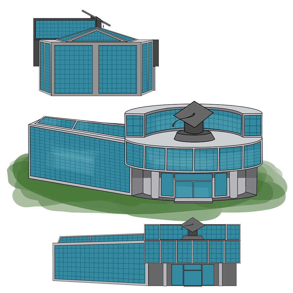 ArtStation - Academy Building Concept Art