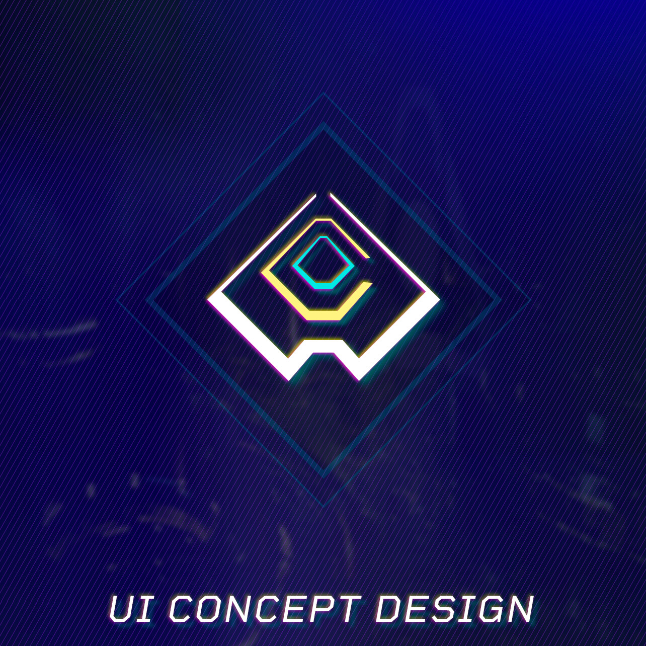 ArtStation - UI Concept Design - SF FPS Game