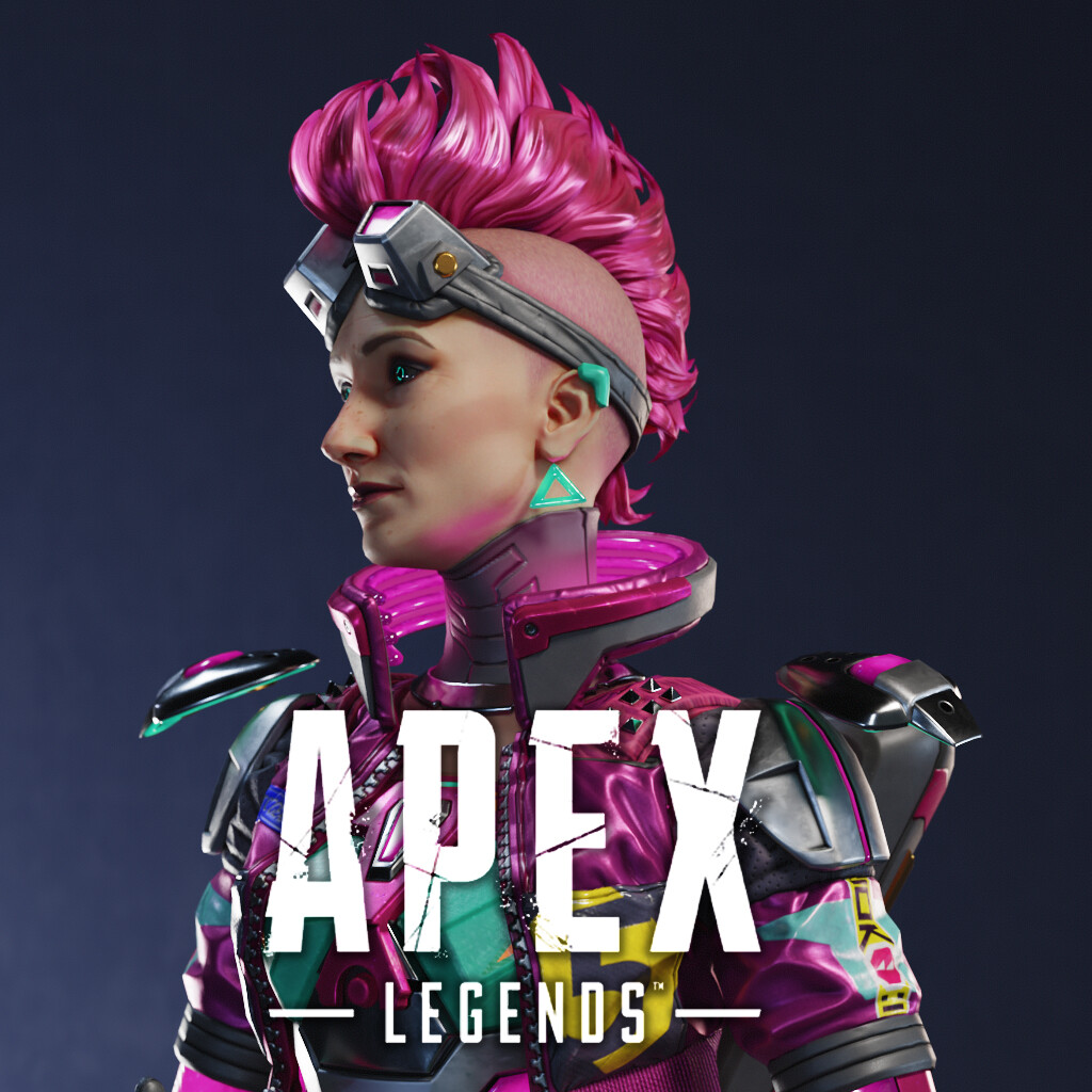 ArtStation - Apex Legends - Neon Stardust Horizon