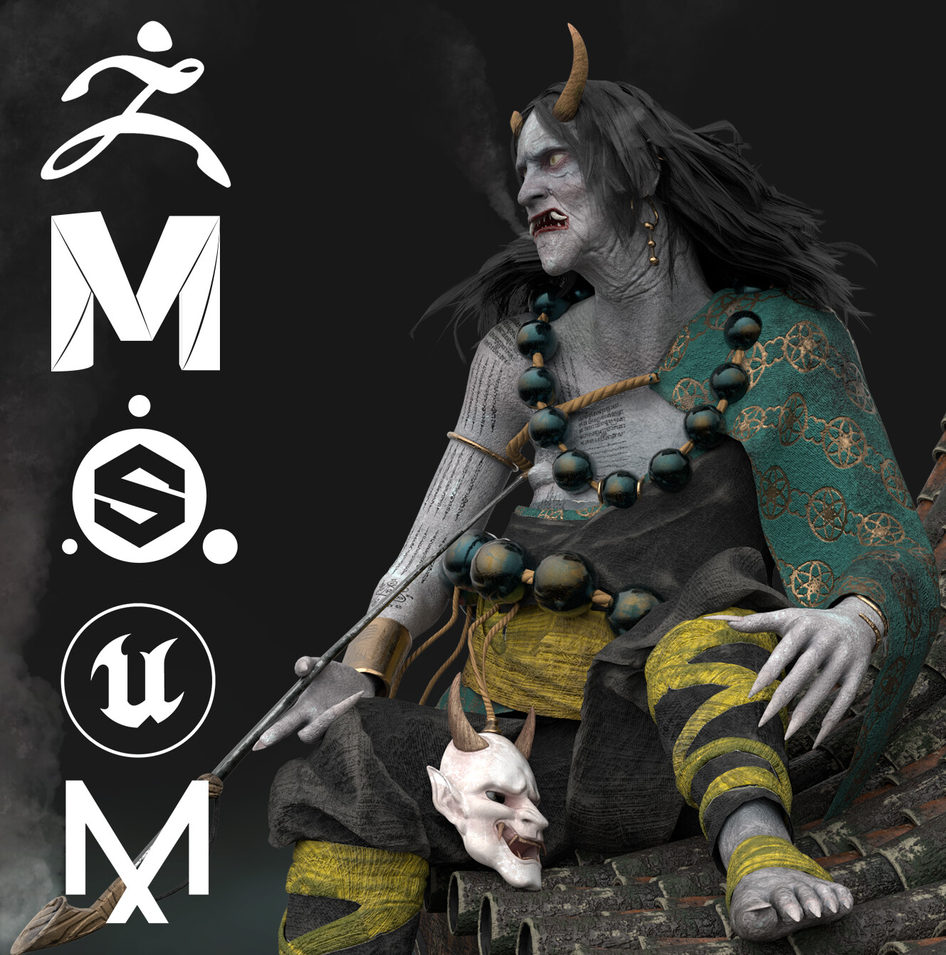 ArtStation - Otoroshi - The Dark Ascent