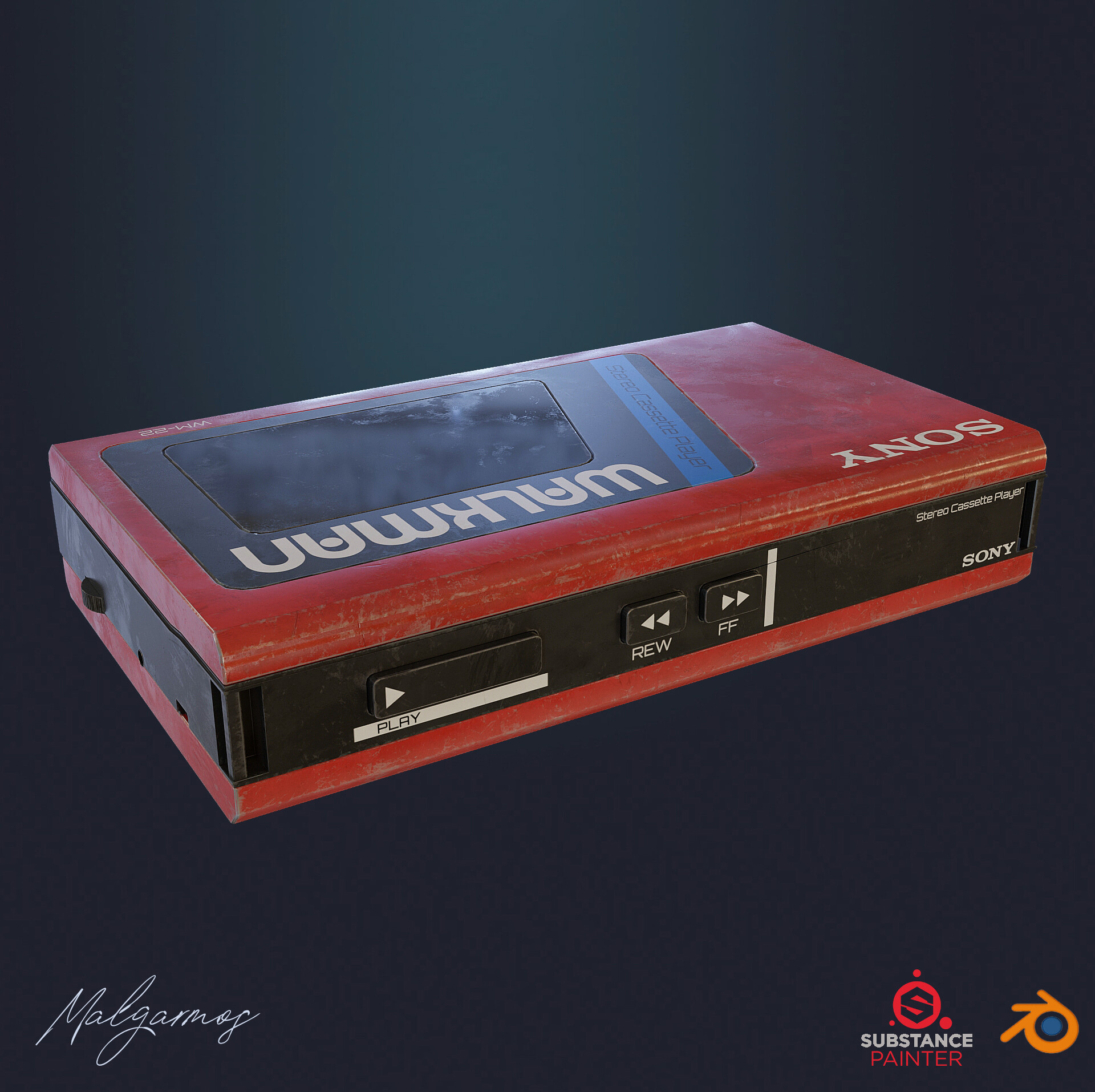 ArtStation - Sony WALKMAN WM-22