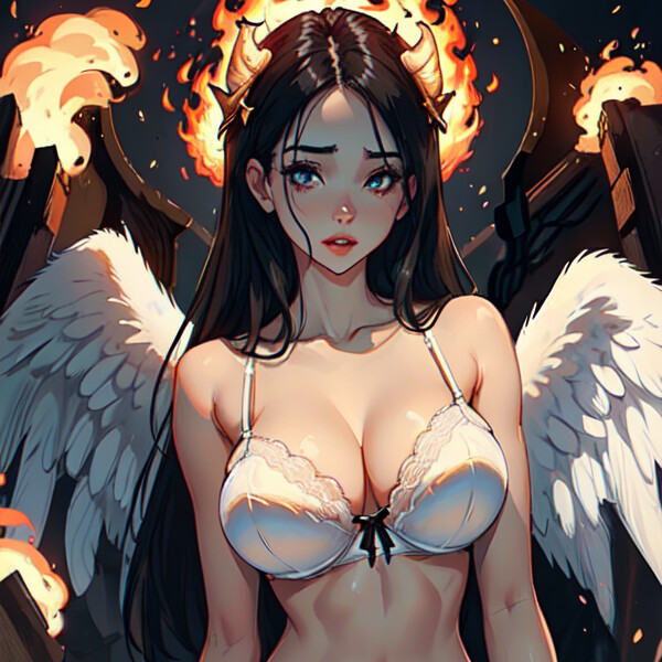 ArtStation - fire Angel