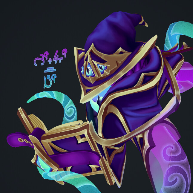 ArtStation - Bewitching Vel'koz Fan Skin