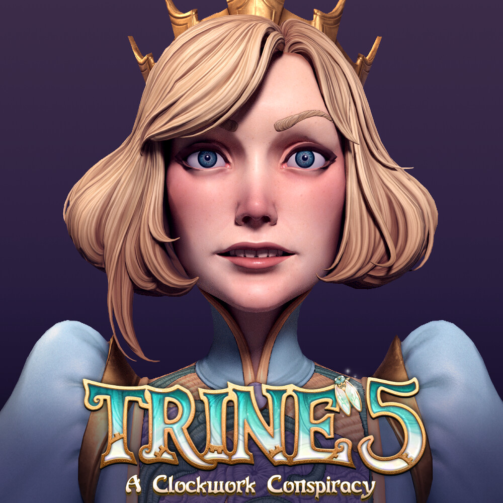 ArtStation - Trine 5: Lady Sunny