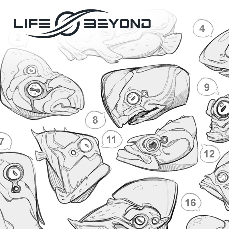 ArtStation - Life Beyond Creature Heads R&D