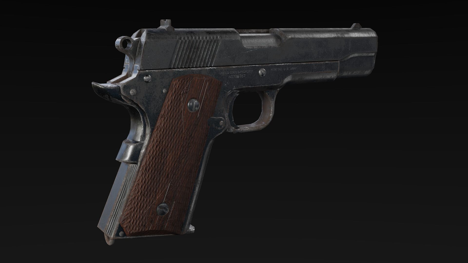 ArtStation - 1911 Pistol
