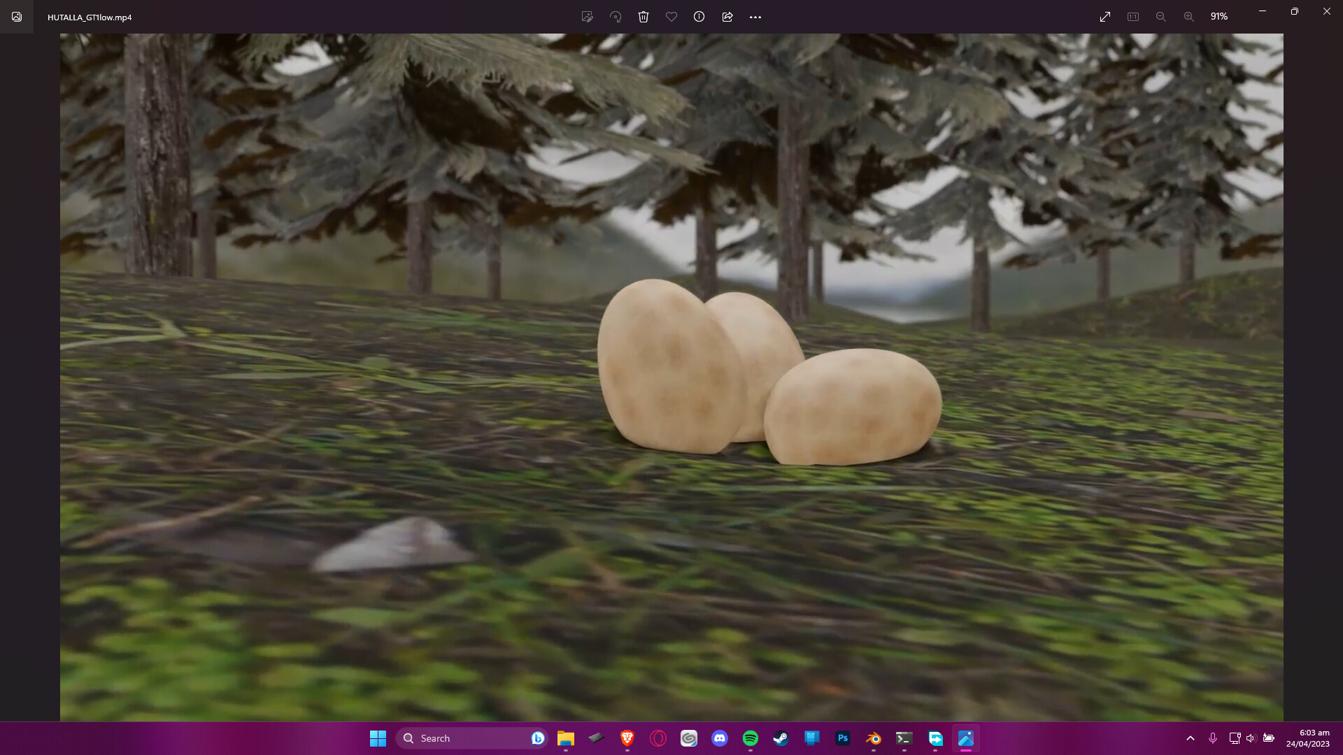 ArtStation - Jurassic Egg (Animation)